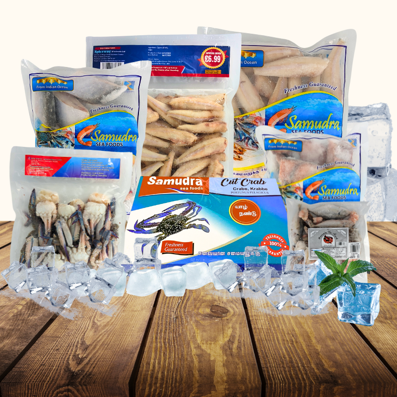 Sri Lankan Frozen Fish & Seafood | Buy Online UK | Koodai