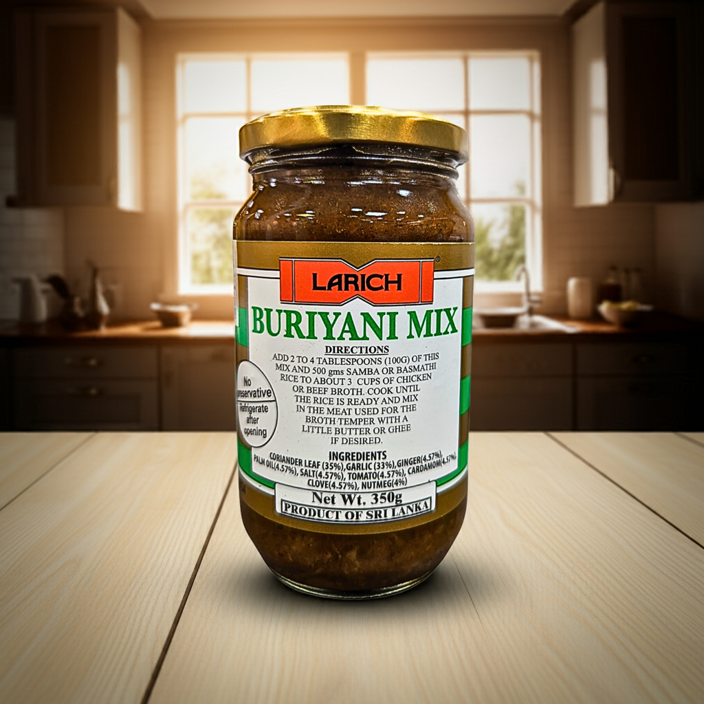 Larich Sri Lankan Buriyani Mix (350g) – Authentic, Aromatic & Easy – Koodai