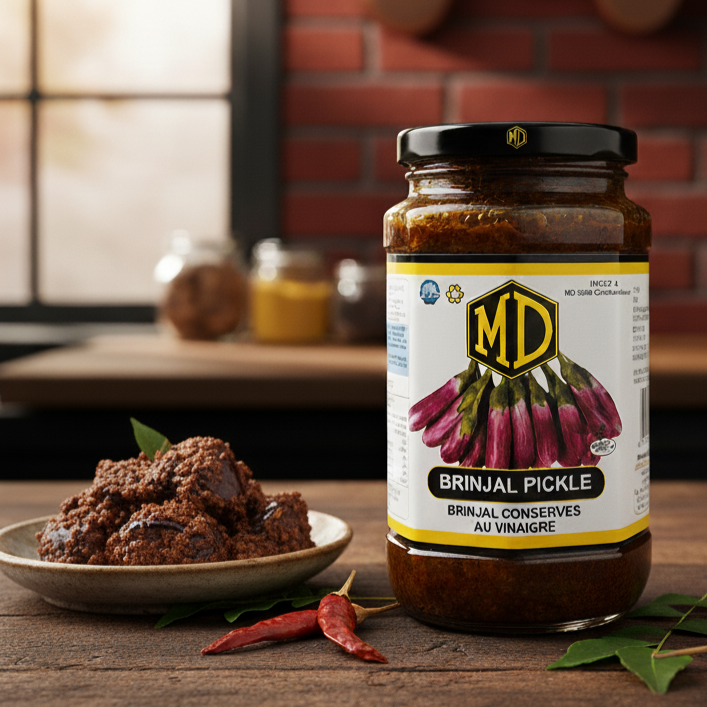 MD Brinjal Pickle (Batu Moju) 375g - Buy Sri Lankan Foods UK – Koodai
