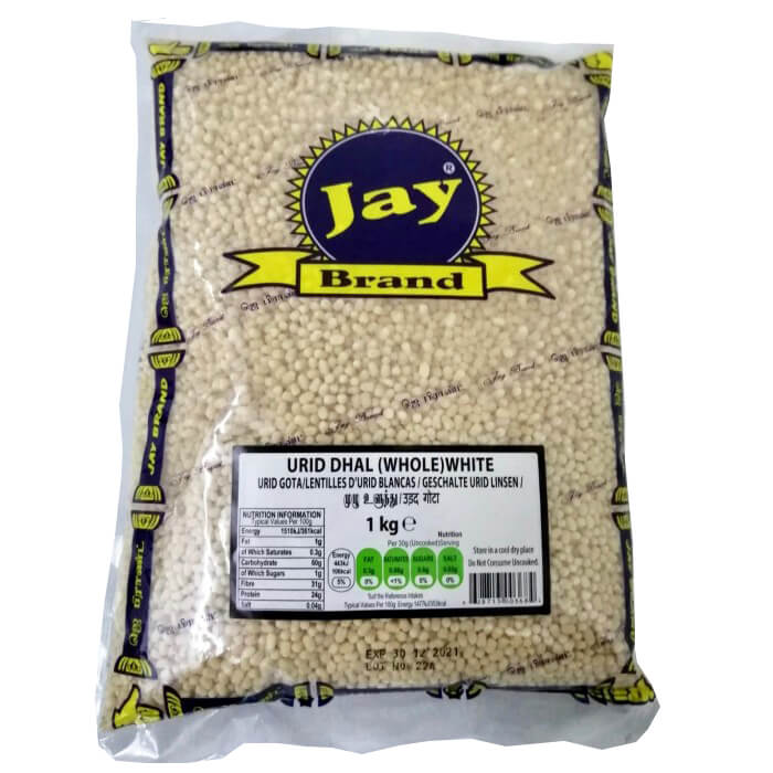 Jay Brand Urid Dhal (Whole) - 1KG – Koodai