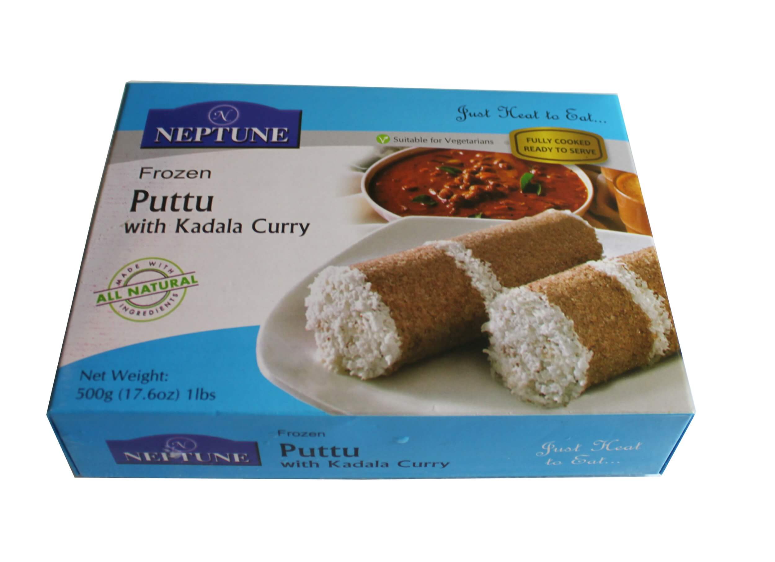 Neptune - Frozen Puttu with Kadala Curry - 500g – Koodai